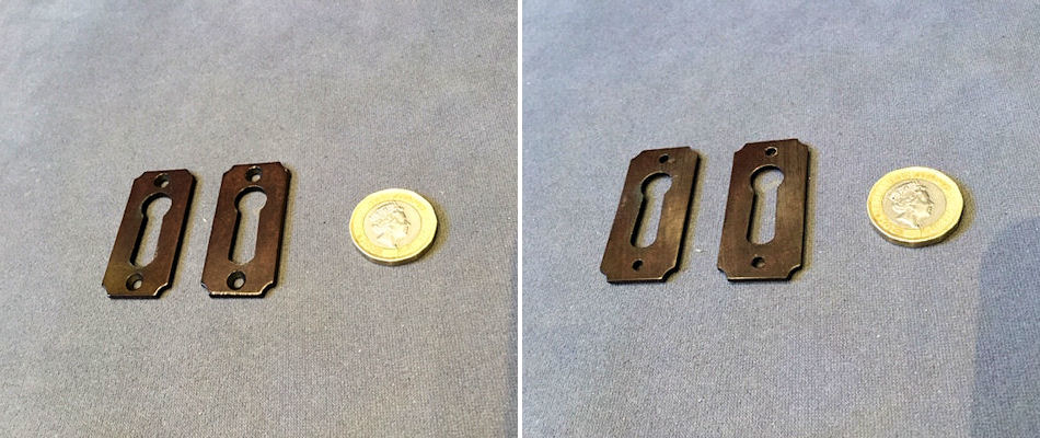Keyholes, Keyhole Covers & Escutcheon