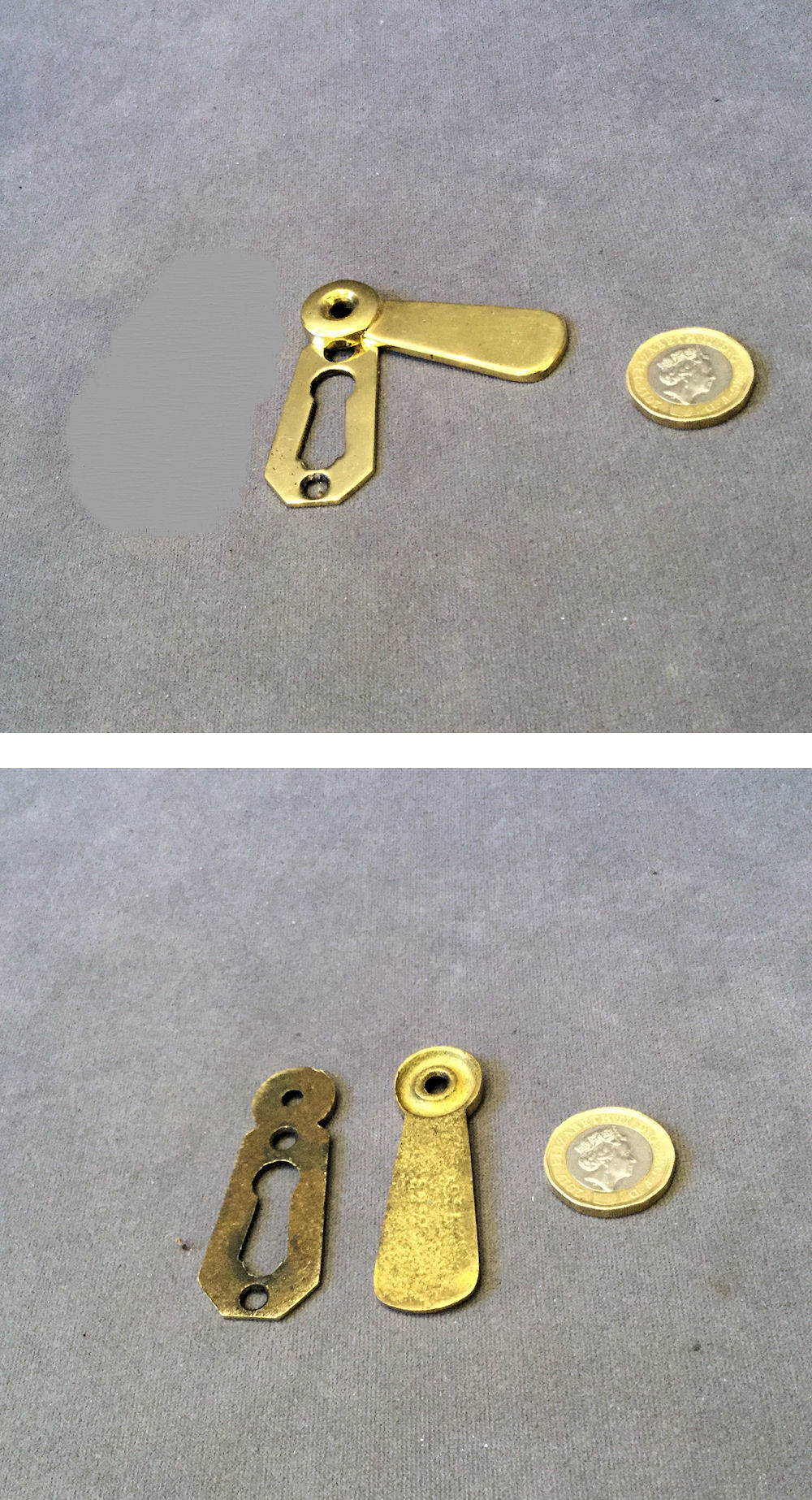 Keyholes, Keyhole Covers & Escutcheon