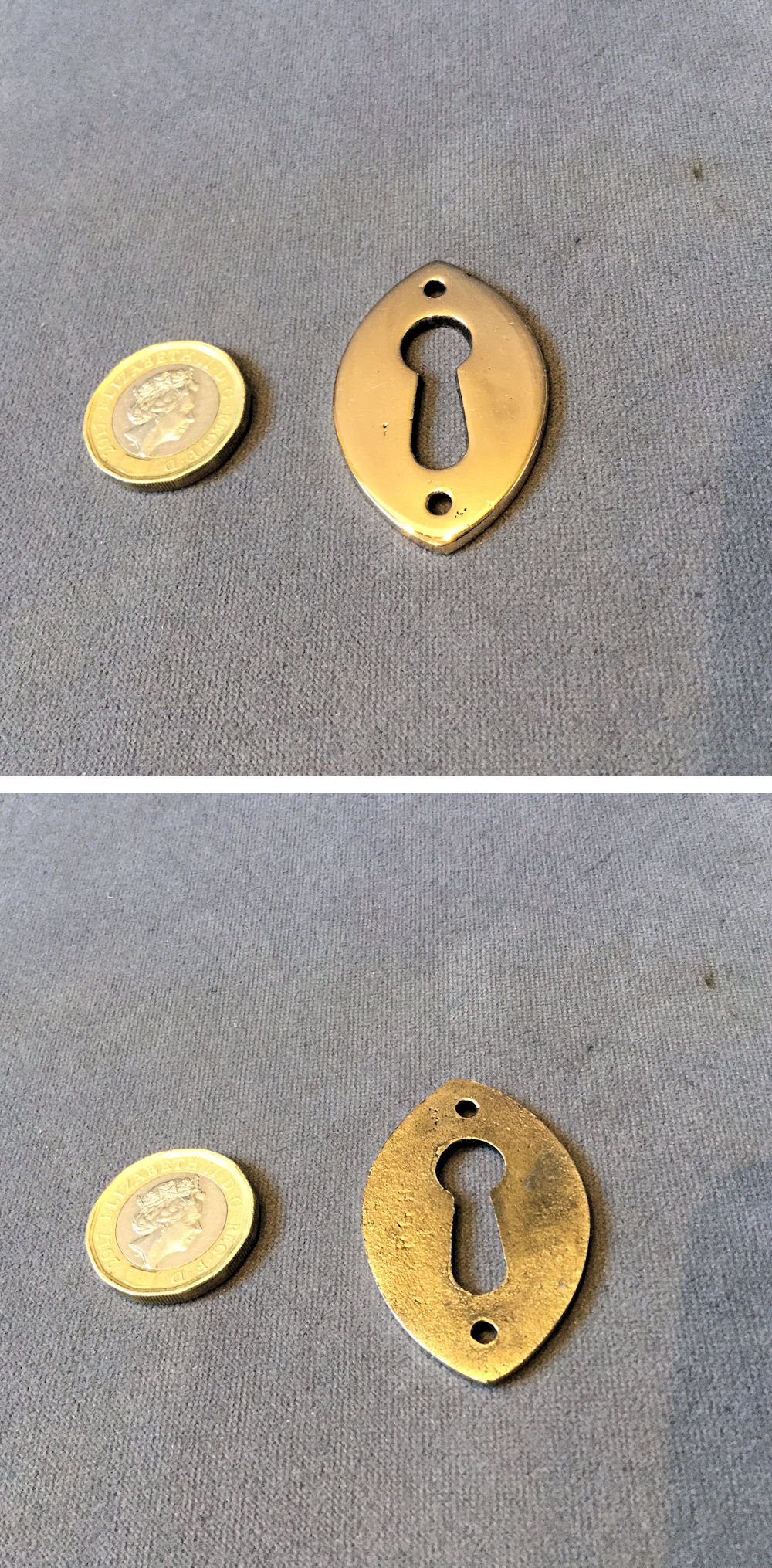 Keyholes, Keyhole Covers & Escutcheon