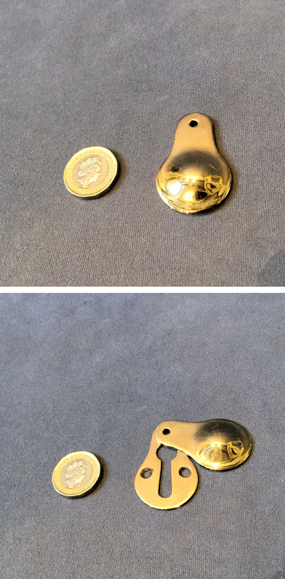 Keyholes, Keyhole Covers & Escutcheon