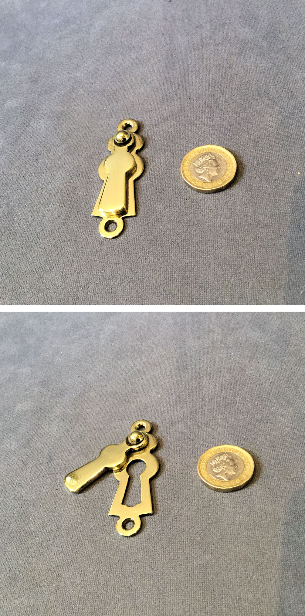 Keyholes, Keyhole Covers & Escutcheon