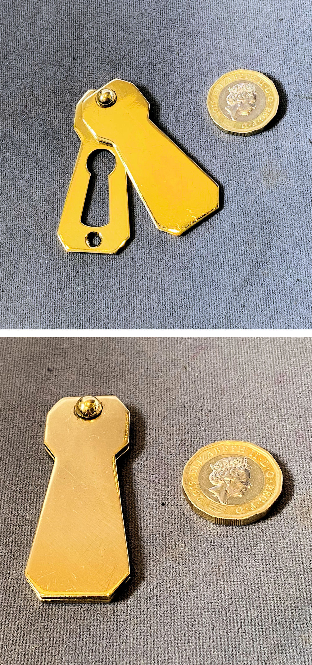 Keyholes, Keyhole Covers & Escutcheon