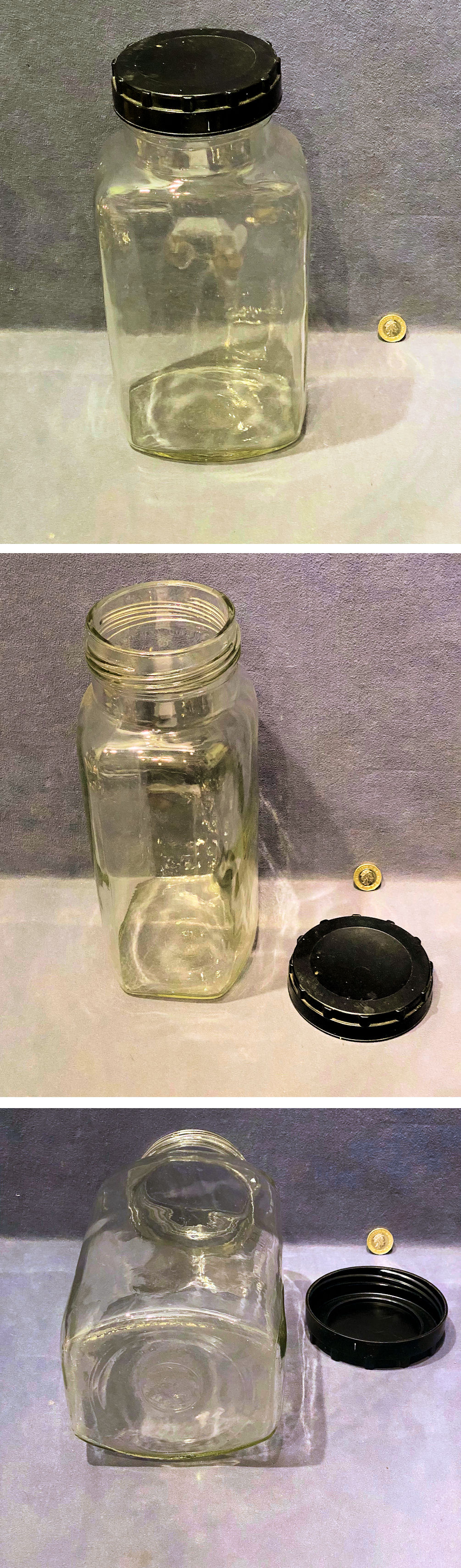 Bottles, Jars & Flagons