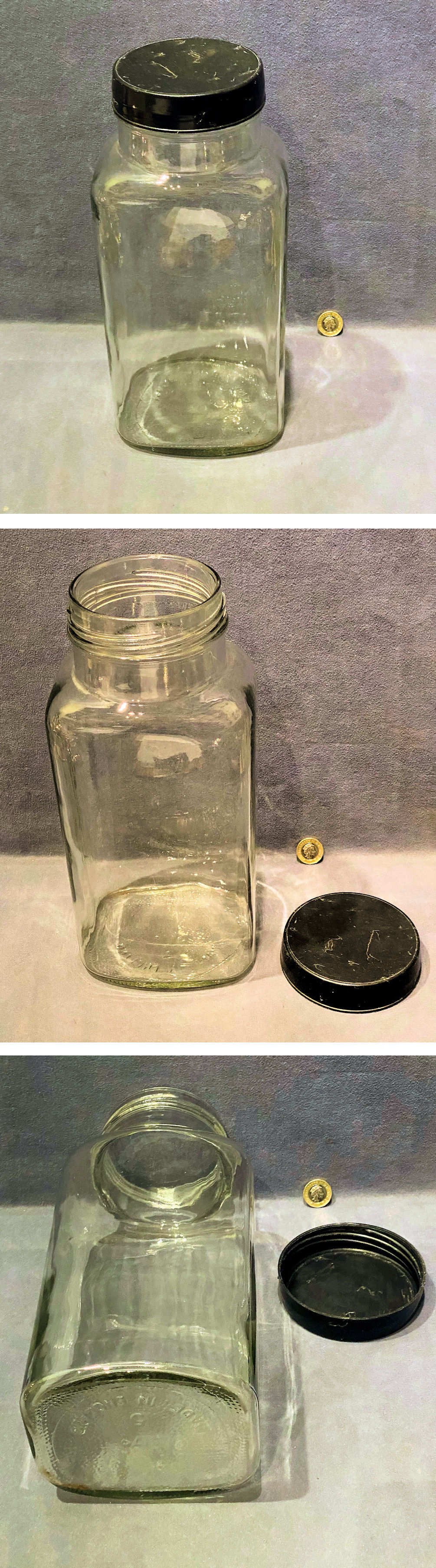 Bottles, Jars & Flagons