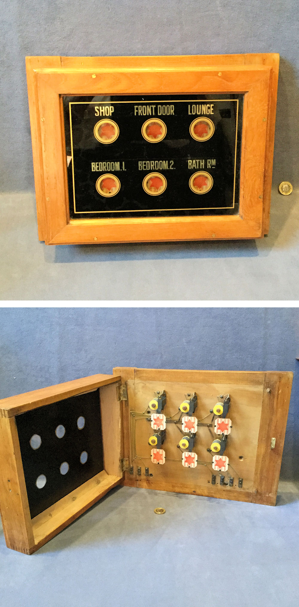 Bell Pushes, Electric Bells & Indicator Boards