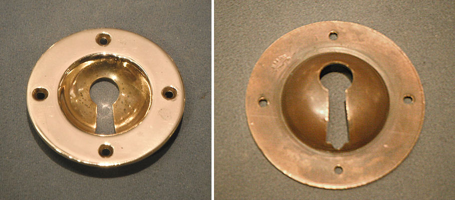 Keyholes, Keyhole Covers & Escutcheon