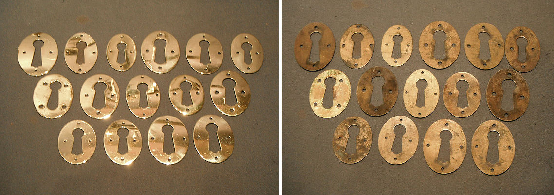 Keyholes, Keyhole Covers & Escutcheon