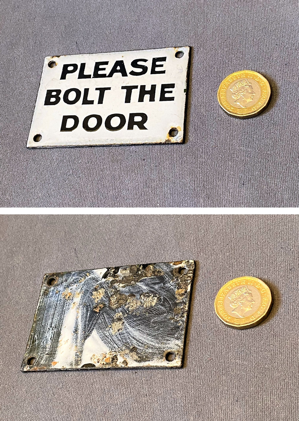 Enamel Signs