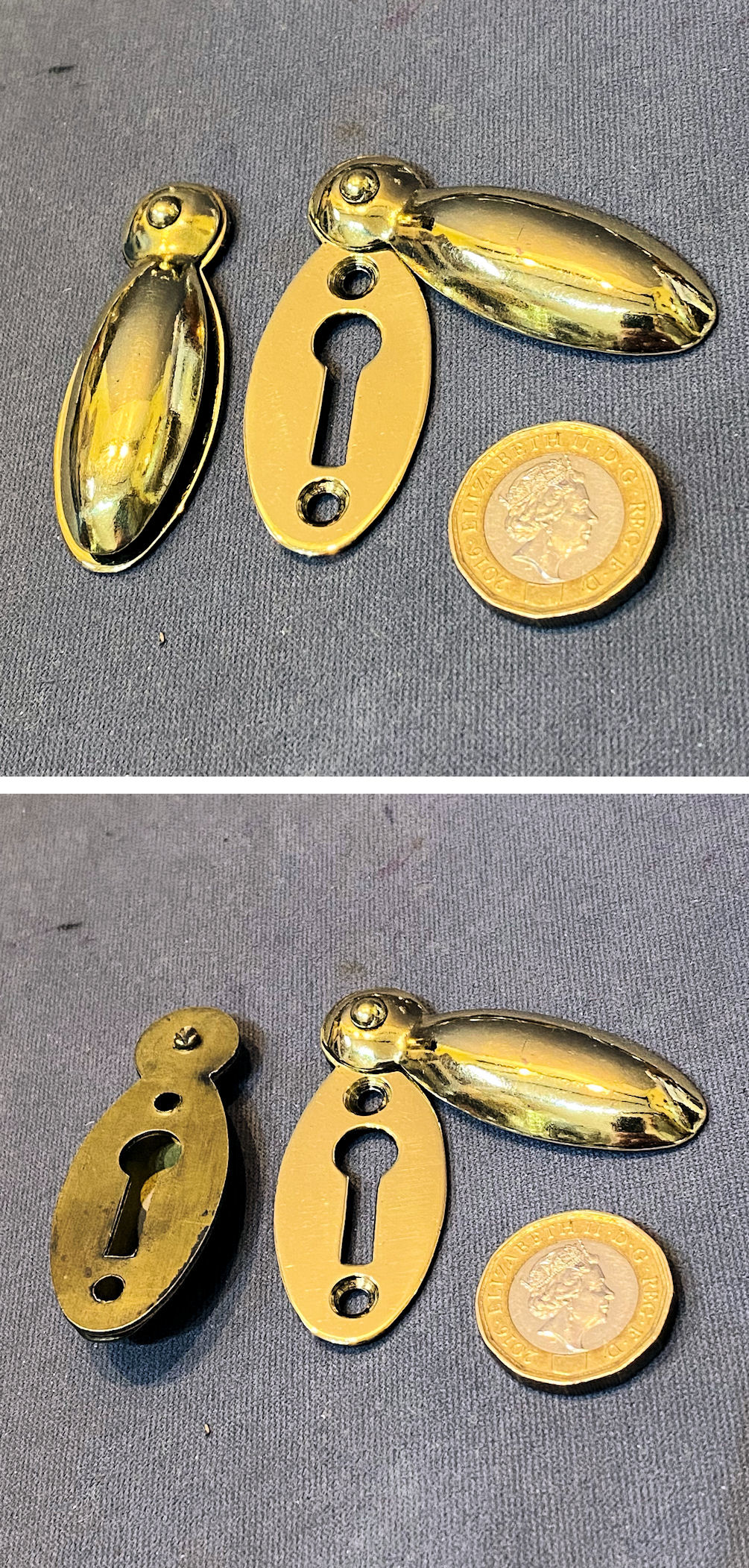 Keyholes, Keyhole Covers & Escutcheon