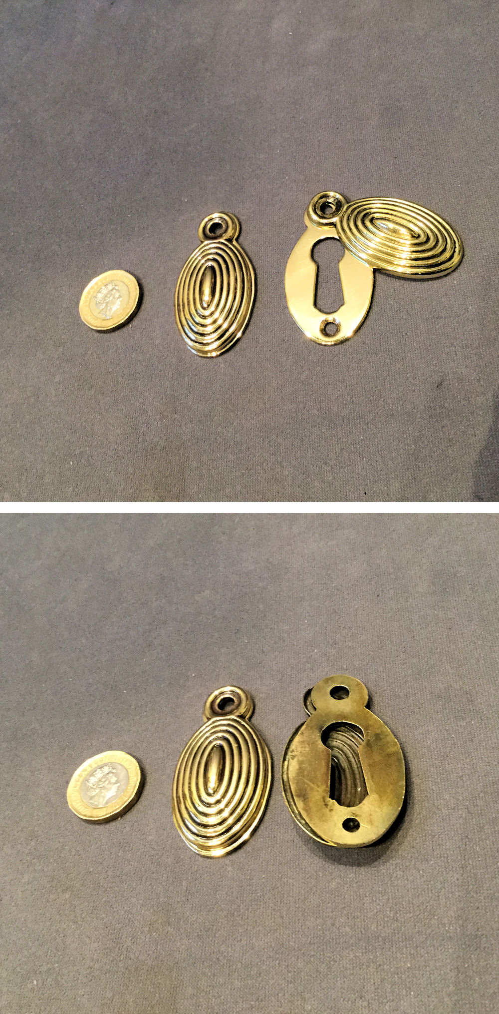 Keyholes, Keyhole Covers & Escutcheon